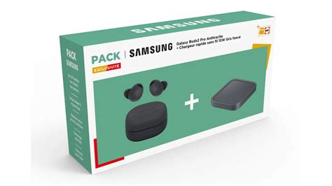 Promo Samsung Ce Pack Avec Les écouteurs Sans Fil Galaxy Buds2 Pro