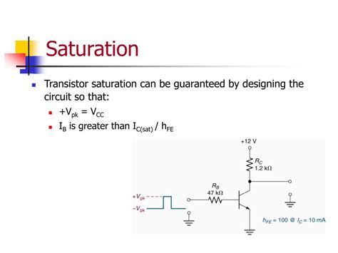 Ppt Bjt Switching Circuits Powerpoint Presentation Free Download