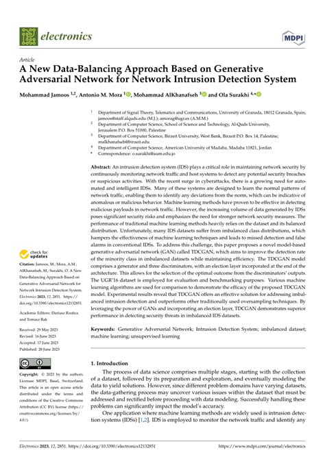 pdf a new data balancing approach based on generative adversarial