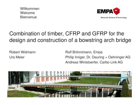 PDF Combination Of Timber CFRP And GFRP For The Design And ICTB Las