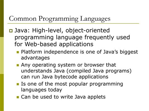 ppt chapter 7 programming language powerpoint presentation free download id 4620318
