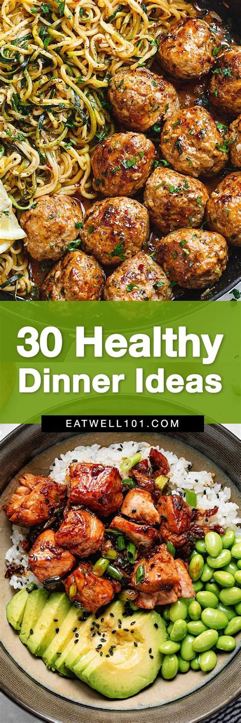 Quick Healthy Dinner Ideas Healthy Dinner Recipes Eatwell101