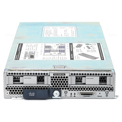 Cisco Blade Server Ucs B200 M5 2sff 2x Xeon Platinum 8168 256 Gb Ram