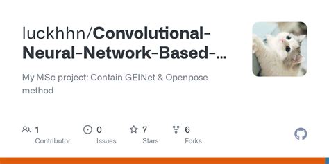 GitHub Luckhhn Convolutional Neural Network Based Gait Recognition My MSc Project Contain