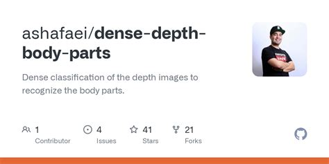 Github Ashafaei Dense Depth Body Parts Dense Classification Of The Depth Images To Recognize