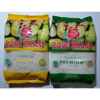 Jual ROSE BRAND GULA KRISTAL PUTIH MANIS BERSIH 1 KG PREMIUM HIJAU