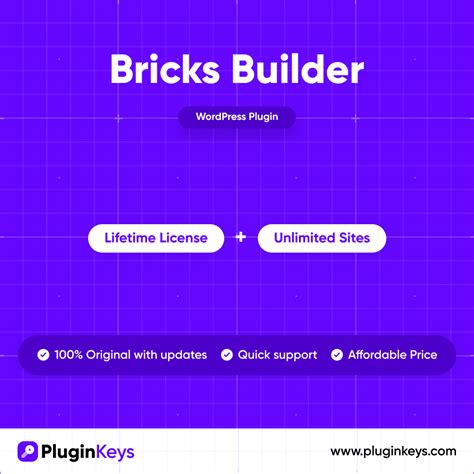 Bricks Builder Original Lifetime License Key With Auto Updates