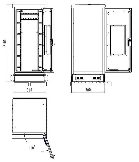 Smart Server Rack Cabinet 42u Cooling System Modular Data Center Air Conditioned Smart Network