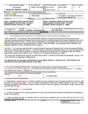 Model Task Order Doc Template PdfFiller