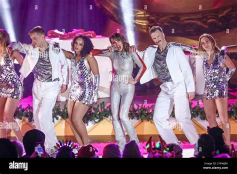 Singer Songwriter Thalia Participates In The Rockefeller Center