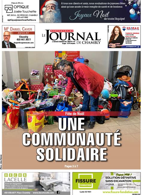 Chambly 13 Décembre 2023 Le Journal De Chambly
