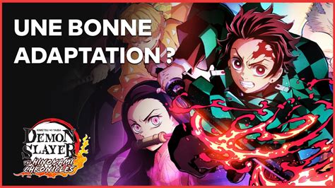 Demon Slayer The Hinokami Chronicles Que Vaut Ladaptation En Jeu