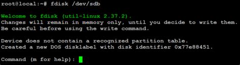 How To Create A Swap Partition Using Fdisk Command Bitscentric