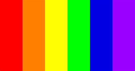 Rgb Rainbow Color Scheme Blue