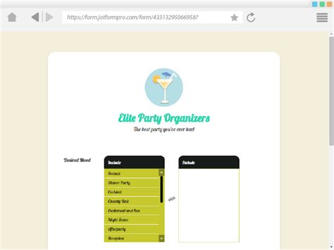 Visual Multi Select Form Widgets Jotform