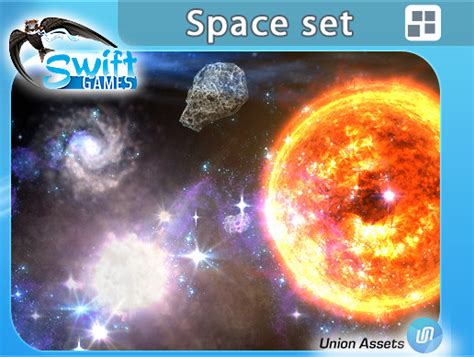 Space Particle Set 시각 효과 파티클 Unity Asset Store