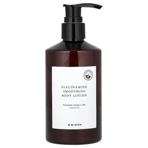 Mizon Niacinamide Smoothing Body Lotion Fragrance Free 10 14 Fl Oz