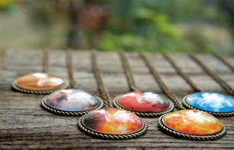 Galaxy Pendant Nebula Pendantgalaxy Jewelry Nebula Pendant Etsy