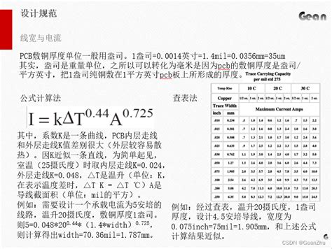 Pcb铜厚、线宽和电流计算铜厚和电流的计算 Csdn博客
