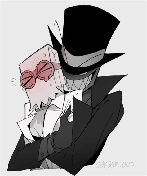 Pin By 💬 On Villainous Cute Drawings Black Hat X Dr Flug Comic