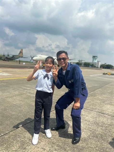 嘉義空軍基地小小解說員秀集訓成果 軍職父驚喜現身 屏東時報電子報