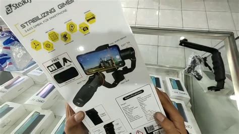 Unboxing Brica B Steady Pro Gimbal Murah Fitur Melimpah YouTube