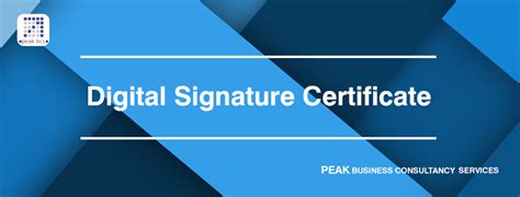 Digital Signature Certificate Images