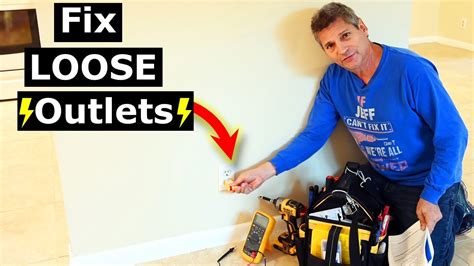 How To Fix Loose Electrical Wall Outlet
