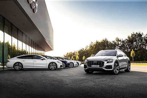 Audi Full Size Cars Line Up For Photoshoot Autoevolution