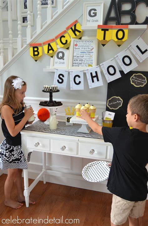 Back To School Back To School Party Ideas Photo 3 Of 15 Catch My Party