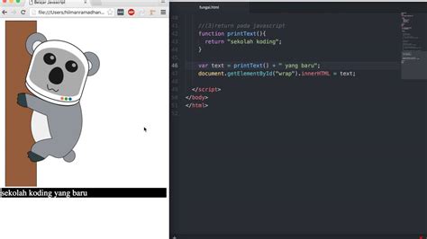 14 Return Pada Javascript YouTube
