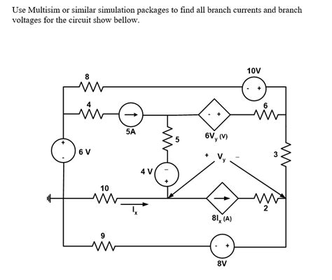 solved use multisim or similar simulation packages to find