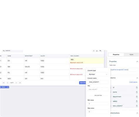 Validation Issues With Number Data Type Of Table Widget · Issue 5730