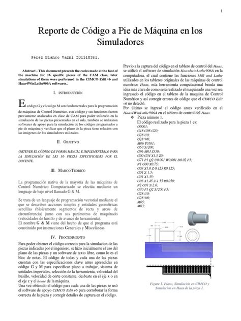 Reporte De Codigo Pdf Lenguaje De Programación Programación De Computadoras
