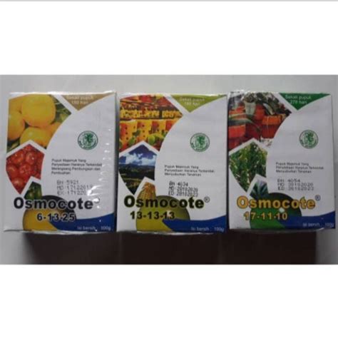 Jual Pupuk Bunga Osmocote Dekastar Plus Pupuk Majemuk All Tipe