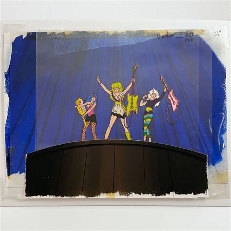 The Misfits Jem And The Holograms Animation Cel Original Background
