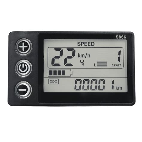 24v 36v 48v 60v S866 Controller Panel Dashboard Waterproof Electric