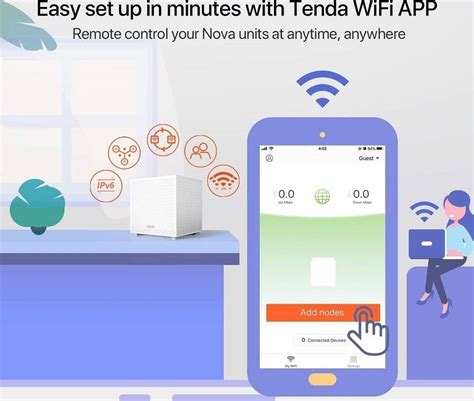 Tenda Nova Ac2100 Mw12 Whole Home Mesh Wi Fi System Wireless Router 3
