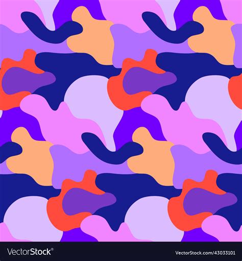 Colorful Abstract Seamless Pattern Royalty Free Vector Image