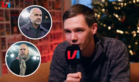 Pieter Zwart Verkiest Psv Trainer Peter Bosz Boven Feyenoord Coach Arne