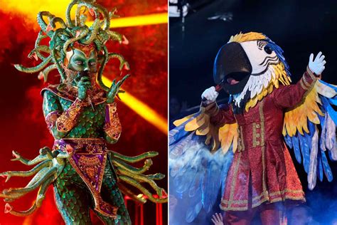Masked Singer Recap Macaw And Medusa Face Off In The Season 9 Finale