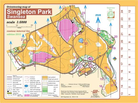 Map Of Singleton Park By City And County Of Swansea Issuu