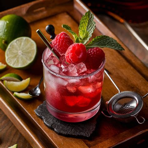 Raspberry Caipiroska Cocktail Recipe Recipes Galaxy