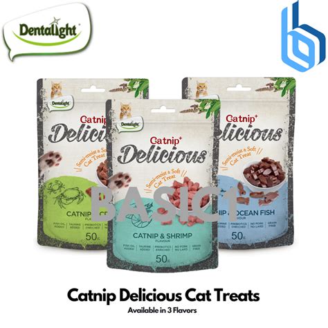 Dentalight Catnip With Delicious Flavors Cat Treats 50g Lazada Ph