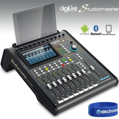 Studiomaster DigiLivE Volt DC Input Mixer Equipment JWSOUNDGROUP