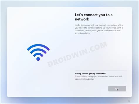 How To Complete Windows 11 Setup Without Internet DroidWin