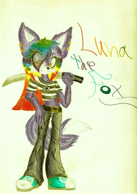 RQ Luna The Fox Redesign By Cartwheelkitty On DeviantArt