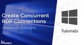 Multiple RDP Sessions Concurrent Remote Desktop Connection
