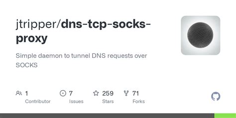 GitHub Jtripper Dns Tcp Socks Proxy Simple Daemon To Tunnel DNS Requests Over SOCKS