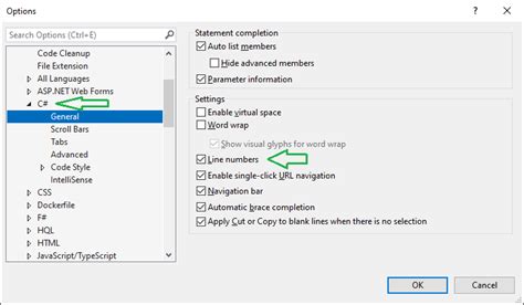 Line Numbers Should Be Enabled By Default In The Visual Studio